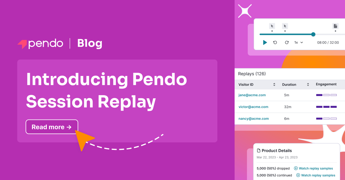 Introducing Pendo Session Replay A New Privacy First Solution To Understand User Behavior With